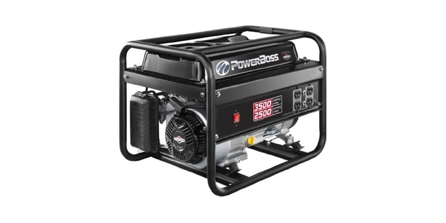 Power Boss 2500-watt Gas Powered Portable Generator