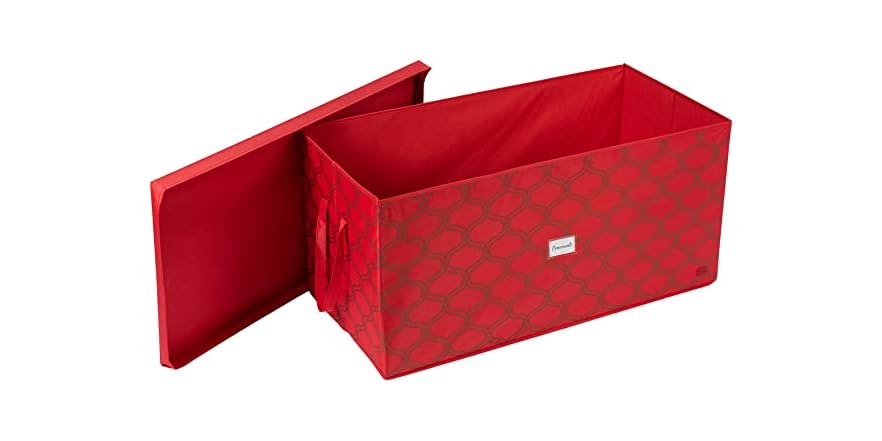 Box Organizer, with Dividers, (Red)
