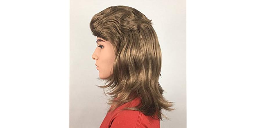 Premium Brown Mullet Wig