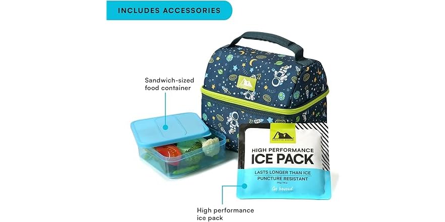 Arctic Zone Kids Lunch Bucket Combo with
