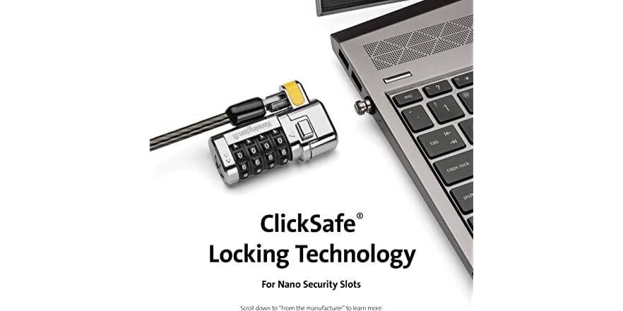 Kensington ClickSafe Combination Lock