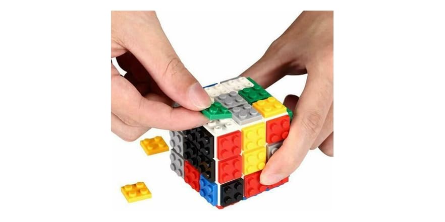 Building Bricks Magic Speed Cube Puzzle