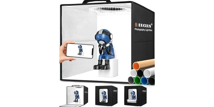 DUCLUS Light Box Photography Kit