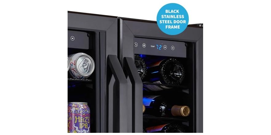 24” Built-in Dual Zone Beverage Fridge