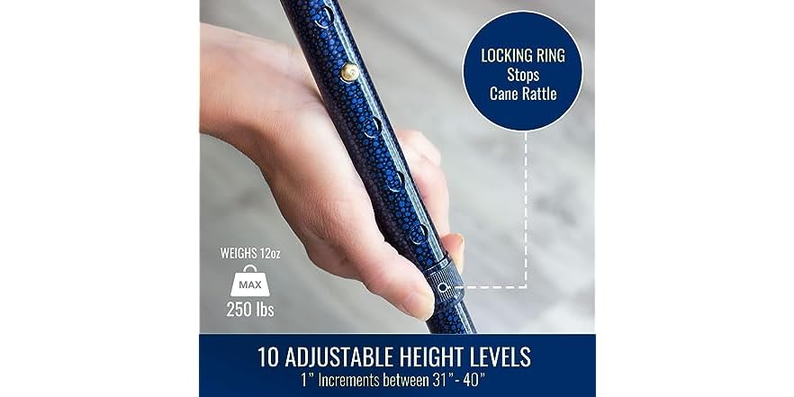 DMI Designer Folding Cane