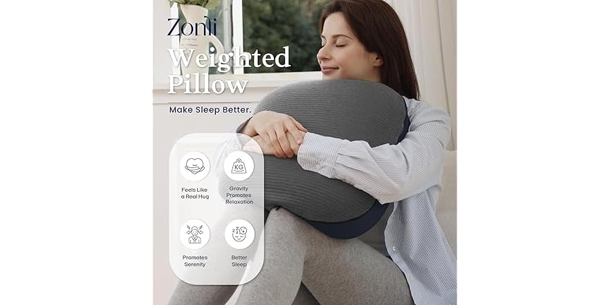 ZonLi Weighted Pillow for Adults