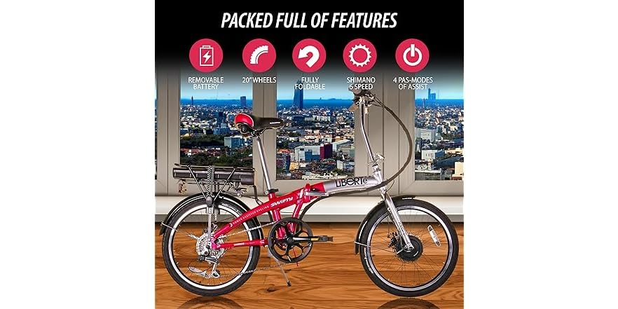 SWIFTY Liberte Folding E-Bike 7-S Adult