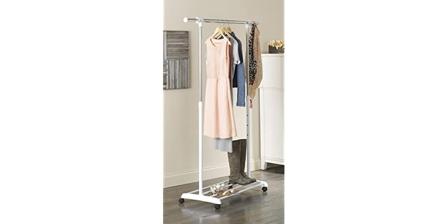 Whitmor Deluxe Adjustable Garment Rack