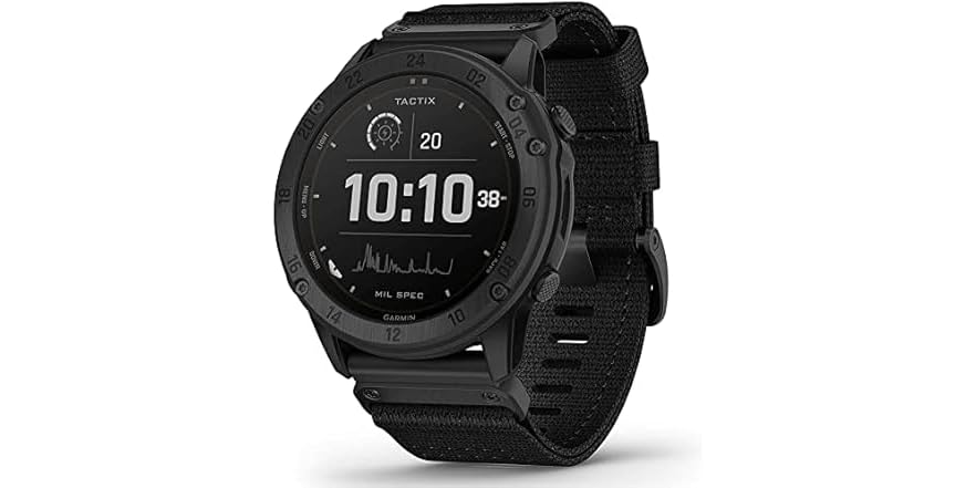 (NEW) Garmin tactix Delta - Solar-powered Tactical GPS Watch