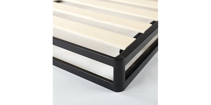 ZINUS Box Spring with Wood Slats, Queen