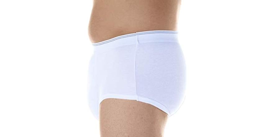 Mens Maximum Absorbency Bladder Control Briefs