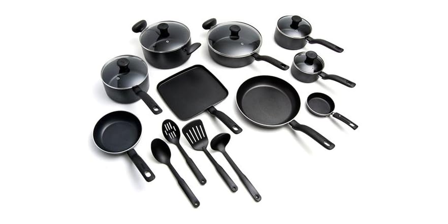T-Fal 18-Piece Non-stick Cookware Set