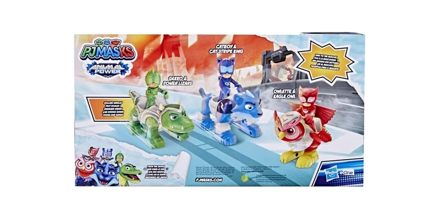 PJ Masks Animal Power Hero Animal Trio
