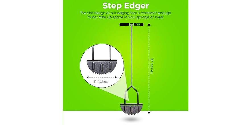 Yard Butler IEDGE-180 Step Edger