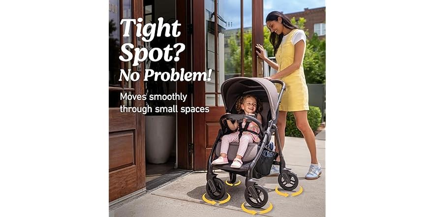 Graco Merge Stroller - Swivel Wheel Baby Stroller