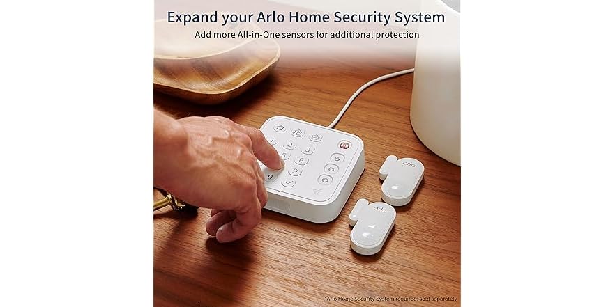 (NEW) (3 Pack) Arlo All-in-One Sensor