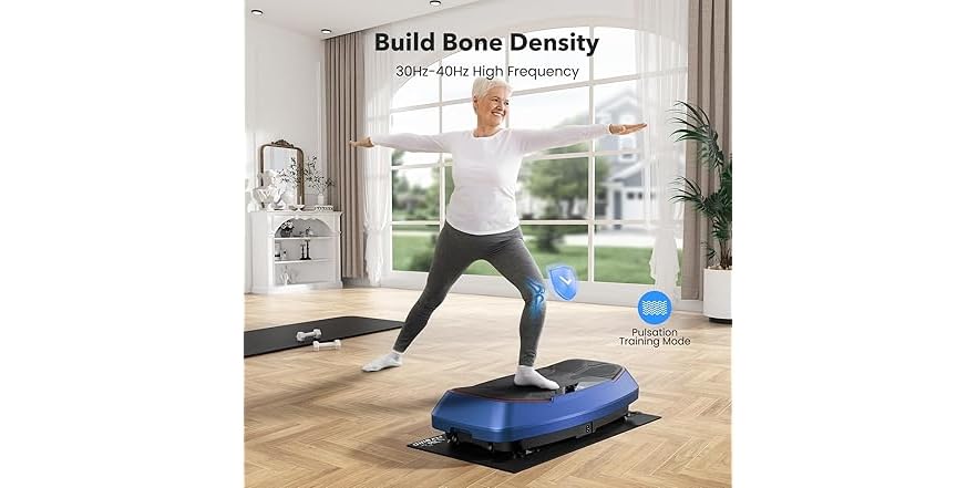 FLYBIRD 4D Vibration Plate 500 LBS Capacity