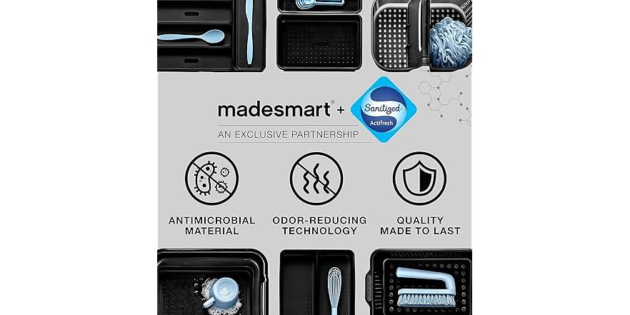 Madesmart Mini 5-Compartment Silverware Tray