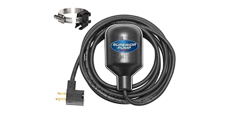 Superior Pump Tethered Float Switch