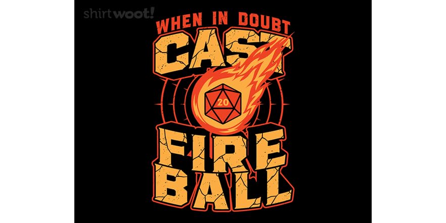 RPG Cast Fireball Quote