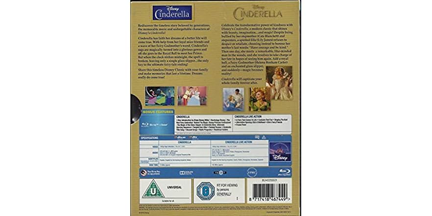Cinderella 2 Movie Collection - Blu-ray