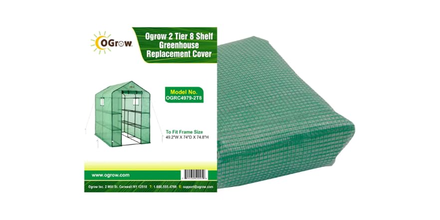 Greenhouse Replacement Cover for Walk in Greenhouse