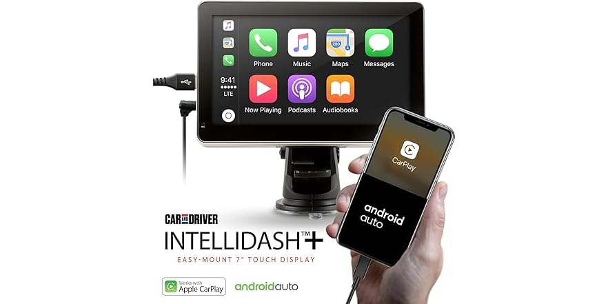 Car and Driver CAD-DU900 Intellidash 7in Screen (Open Box)