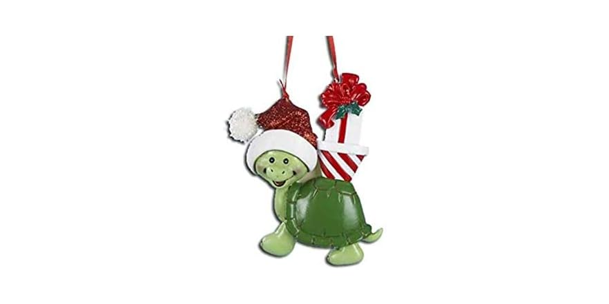 Turtle Christmas Ornament