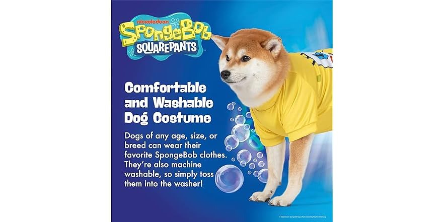 SpongeBob SquarePants Dog Outfit X-Large