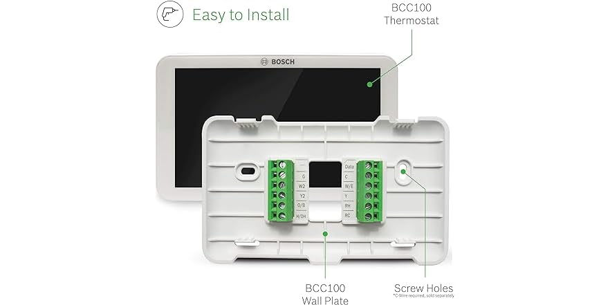 bosch BOSCH BCC100 Connected Control Smart Phone Wi-Fi The (Open Box)