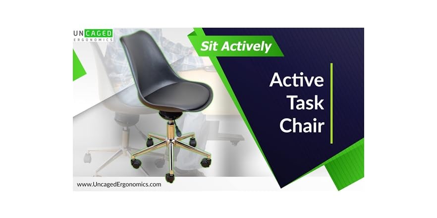 Uncaged Ergonomics Active Task Chair