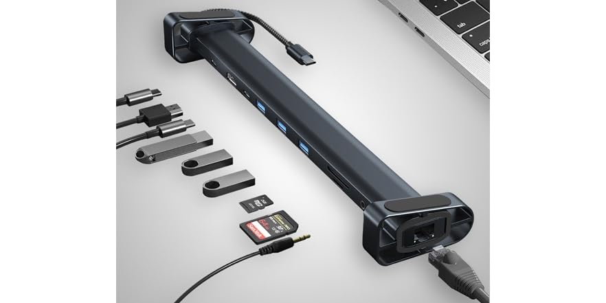 Ethos 10-in-1 USB-C Expansion Adapter
