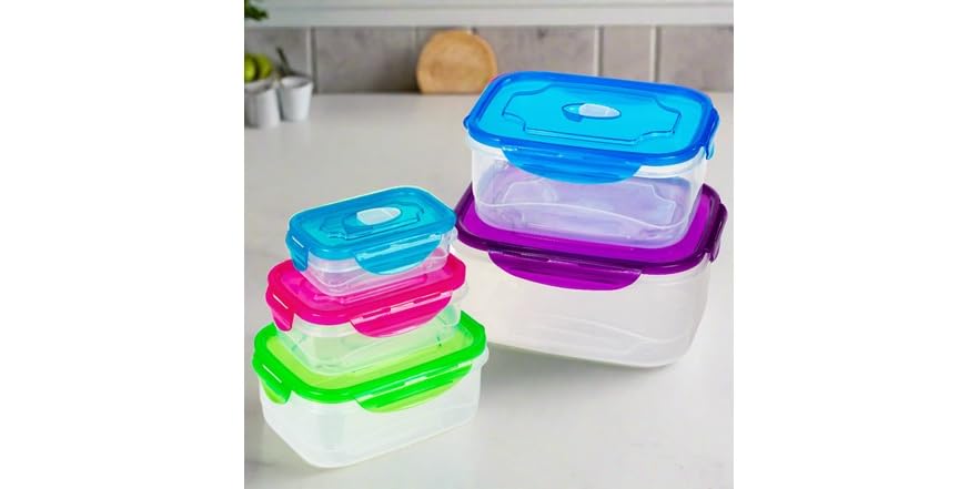 Jumbo Rectangle Plastic Container Set