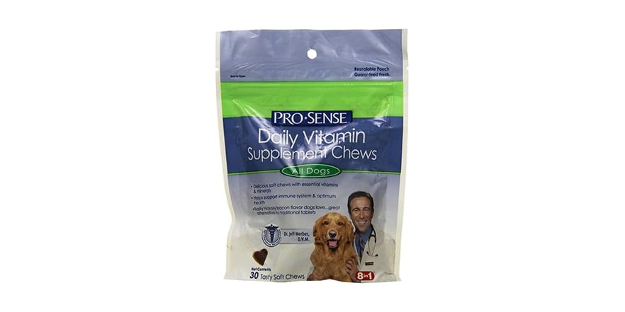 Prosense Dog Daily Vitamin Chews 30 Ct