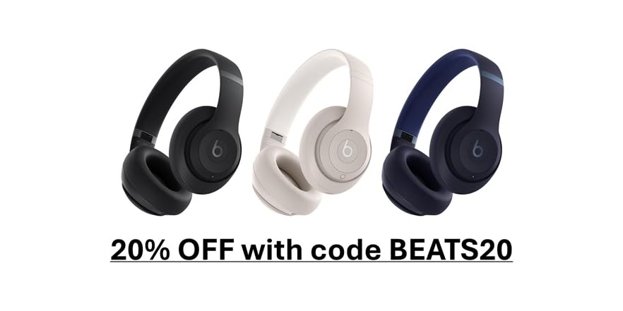 Beats Studio Pro - ANC Wireless Headphones (Factory Reconditioned)