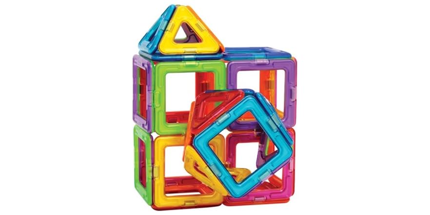 Magformers 62-Piece Magnetic Construction Set