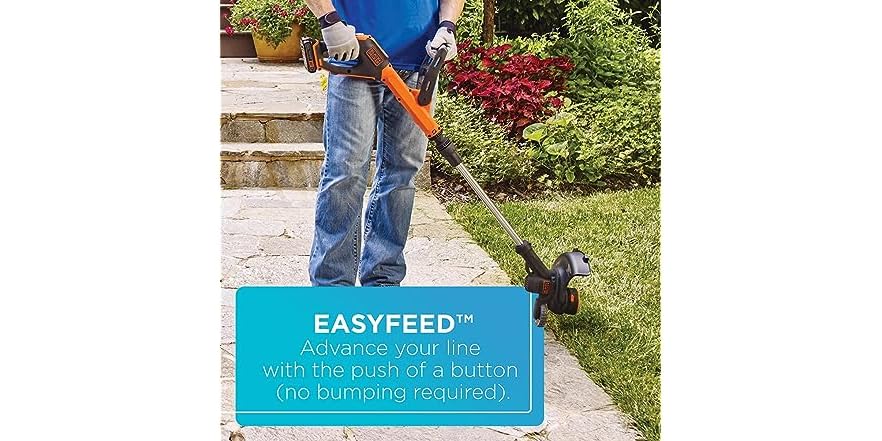 BLACK+DECKER 20V MAX String Trimmer Bundle