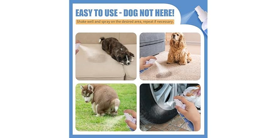 Dog Potty Training Anti-Pee Spray 2 Pack