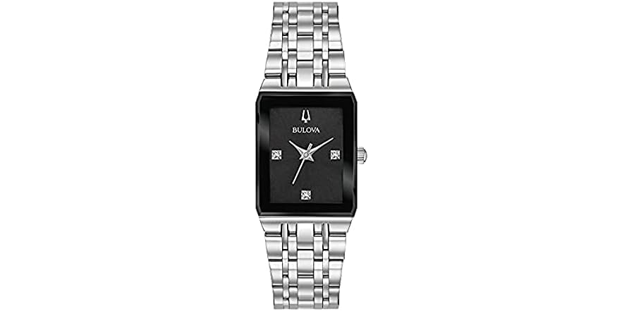 Bulova Quadra Diamond Ladies Watch