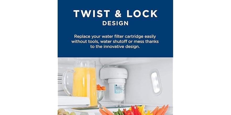 GE MWF-2PK MWF Refrigerator Water Filter - 2 Pack