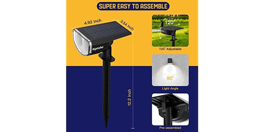 Kyosho Solar Outdoor Lights