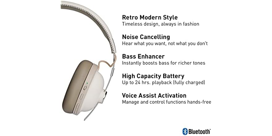 Panasonic Retro Wireless ANC Headphones