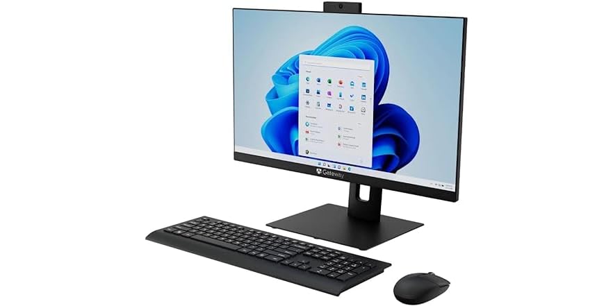 Gateway GWAP42424-BK 23.8" FHD All-in-One Intel Pentium Silver J5040 ...
