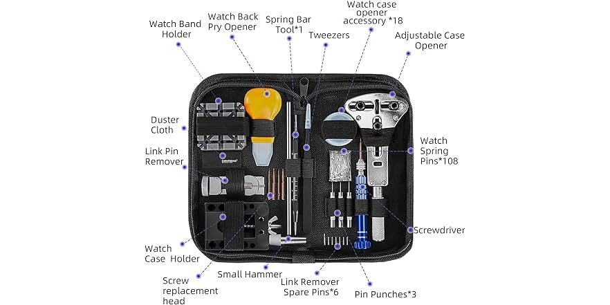 Eventronic BH-696 Watch Repair Kit, Professional