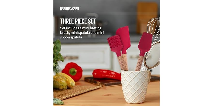 Farberware Wood Baking Set of 3