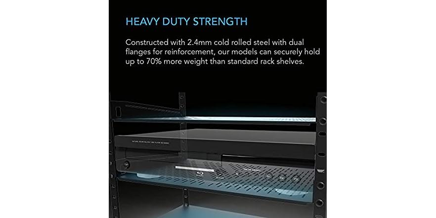 AC Infinity Vented Cantilever Rack Shelf