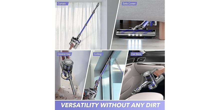 Vacuum Cleaner Cordless Vacuum Stick Cordless Vacuum Cleaner with 23Kpa ...