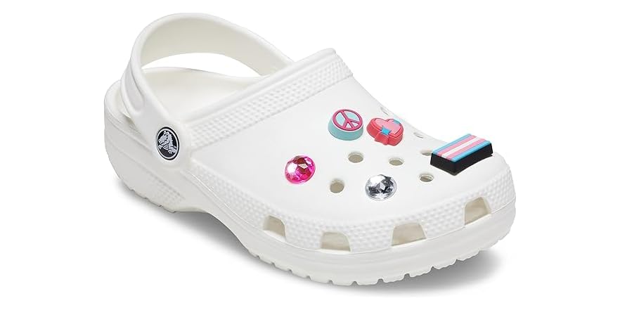 Crocs 5-Pack Peace and Love Shoe Charms