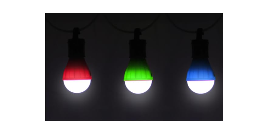 LED Portable Hanging Light Bulbs, 3 Pack