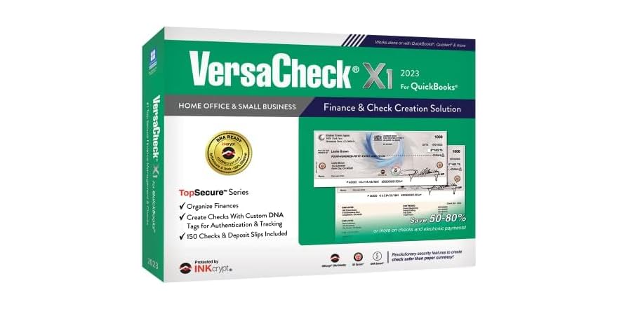 VersaCheck X1 2023 for QuickBooks - Fina